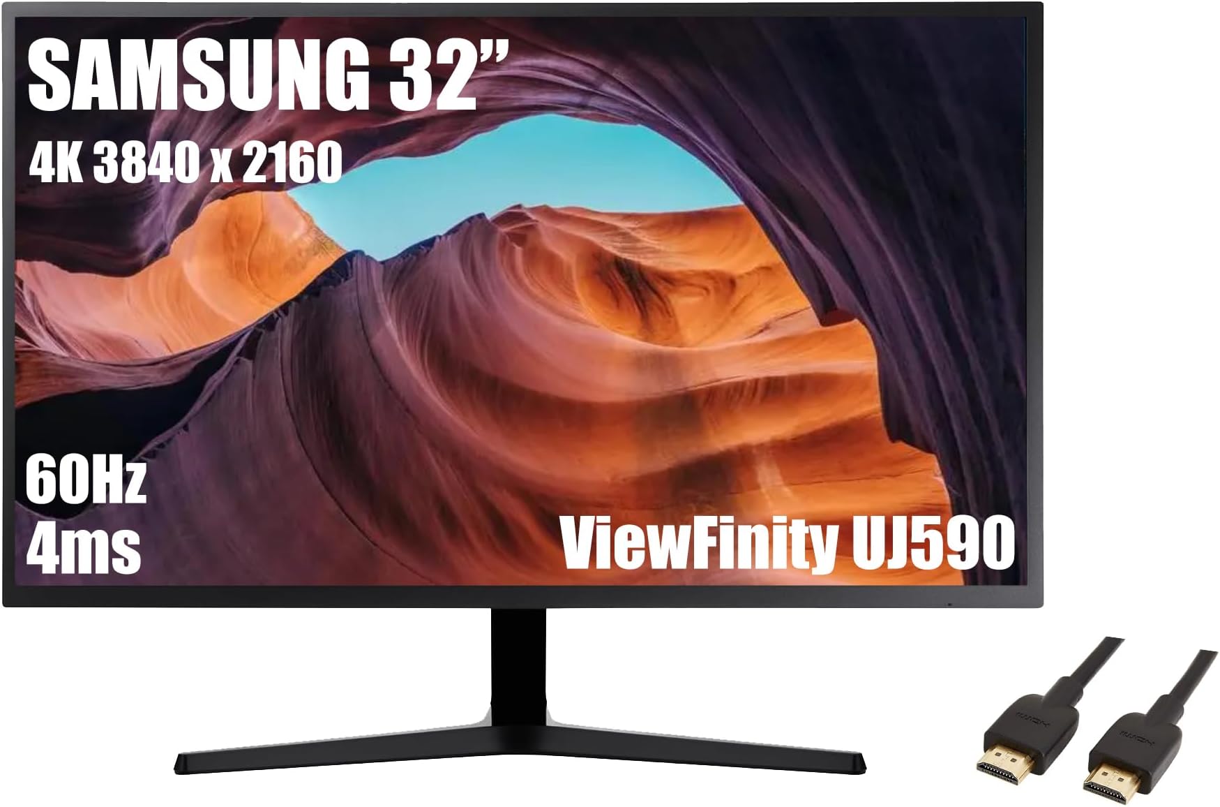 Amazon.com: SAMSUNG 32” ViewFinity UJ59 Series Monitor, 4K UHD ...