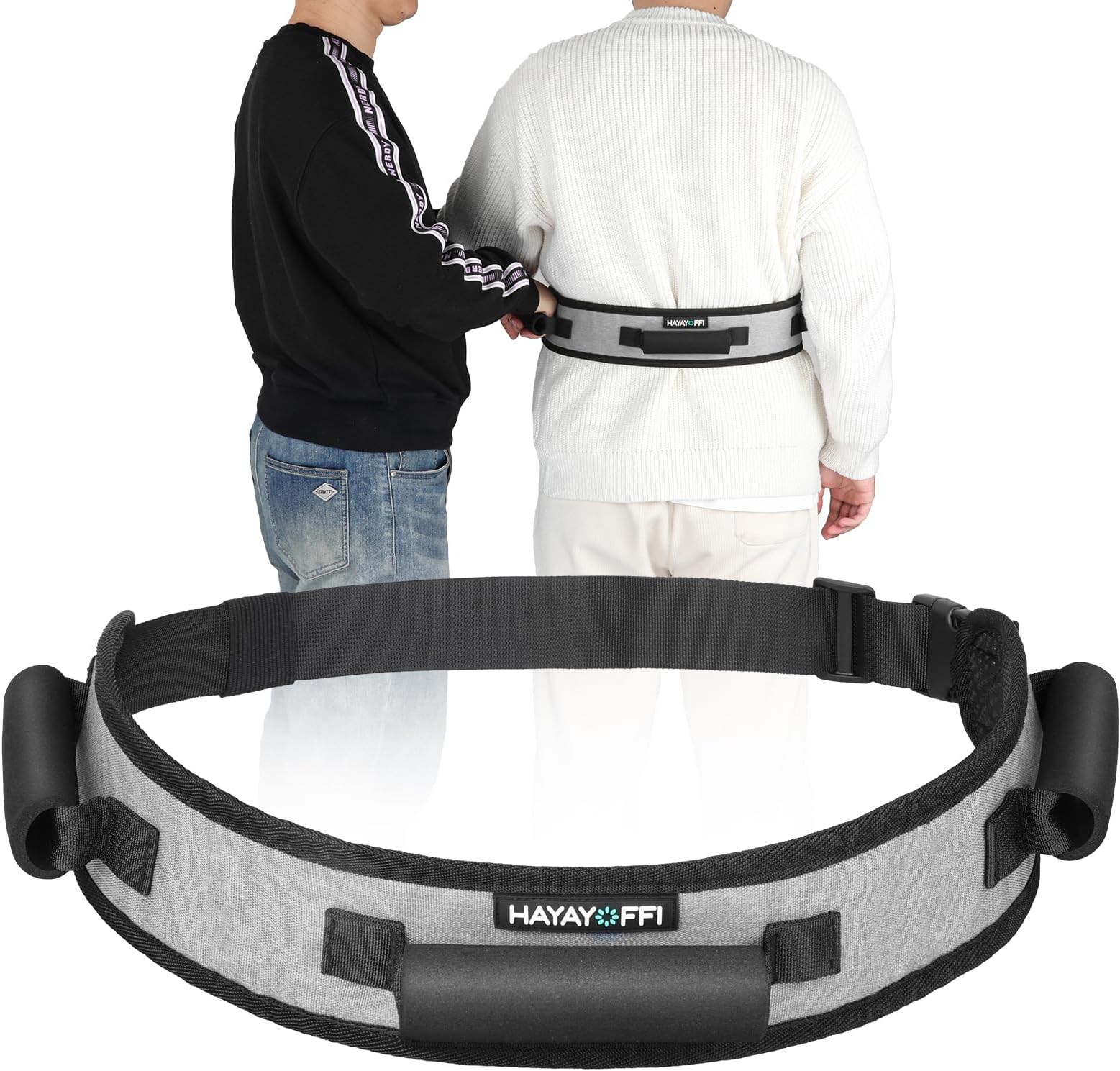 Amazon.com: HayaYoffi Gait Belt with Handles for Seniors, Transfer Gait ...