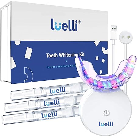Amazon.com: ARC Teeth Whitening Strip Kit with Blue Light, 28 Strips ...