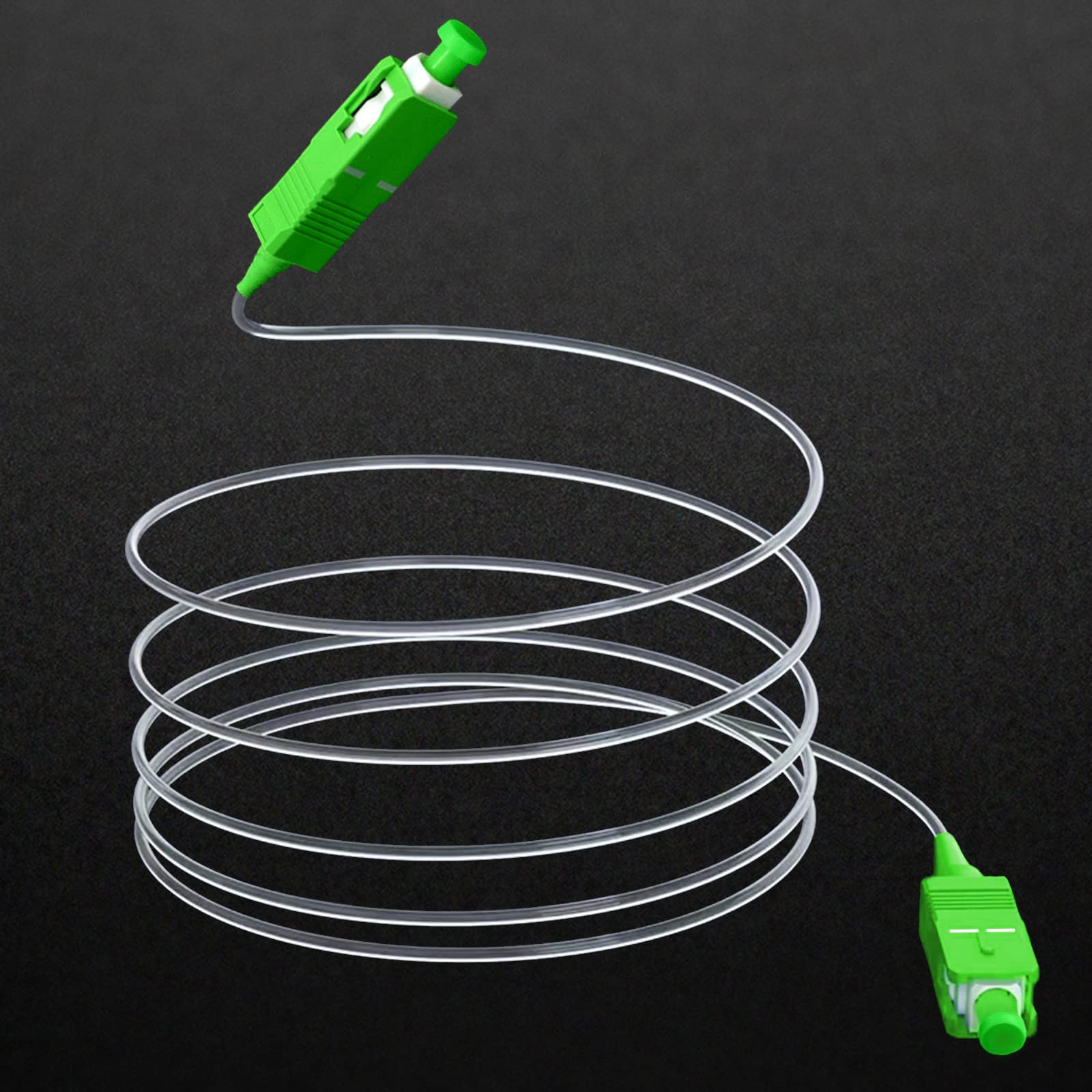 Buy Transparent Fiber Optic Internet Cable - Invisible Single Mode ...