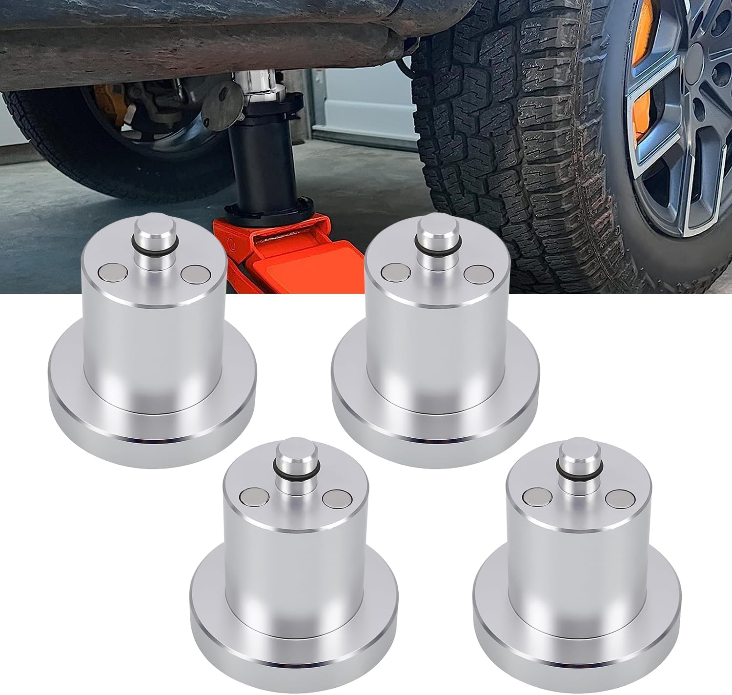 Amazon.com: RULLINE Jack Lifting Jack Pad Lift Point Adapter with ...