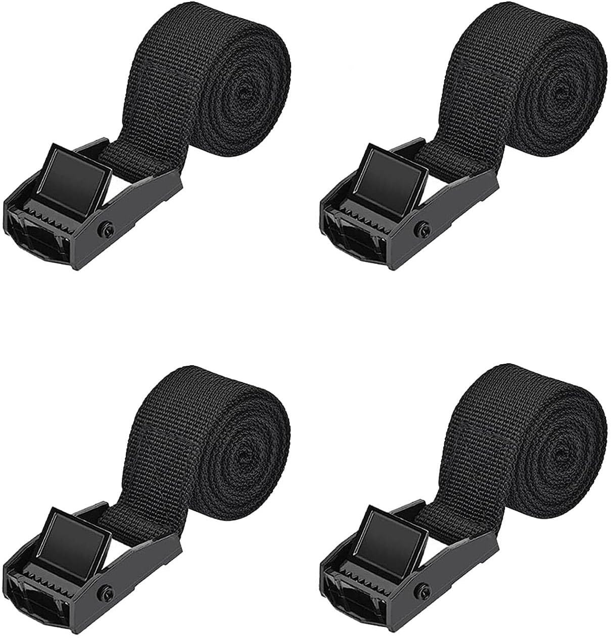 Amazon.com: TuTuYa Tie Down Straps, 4PK 3.3Ft x 0.98In (100x2.5cm ...