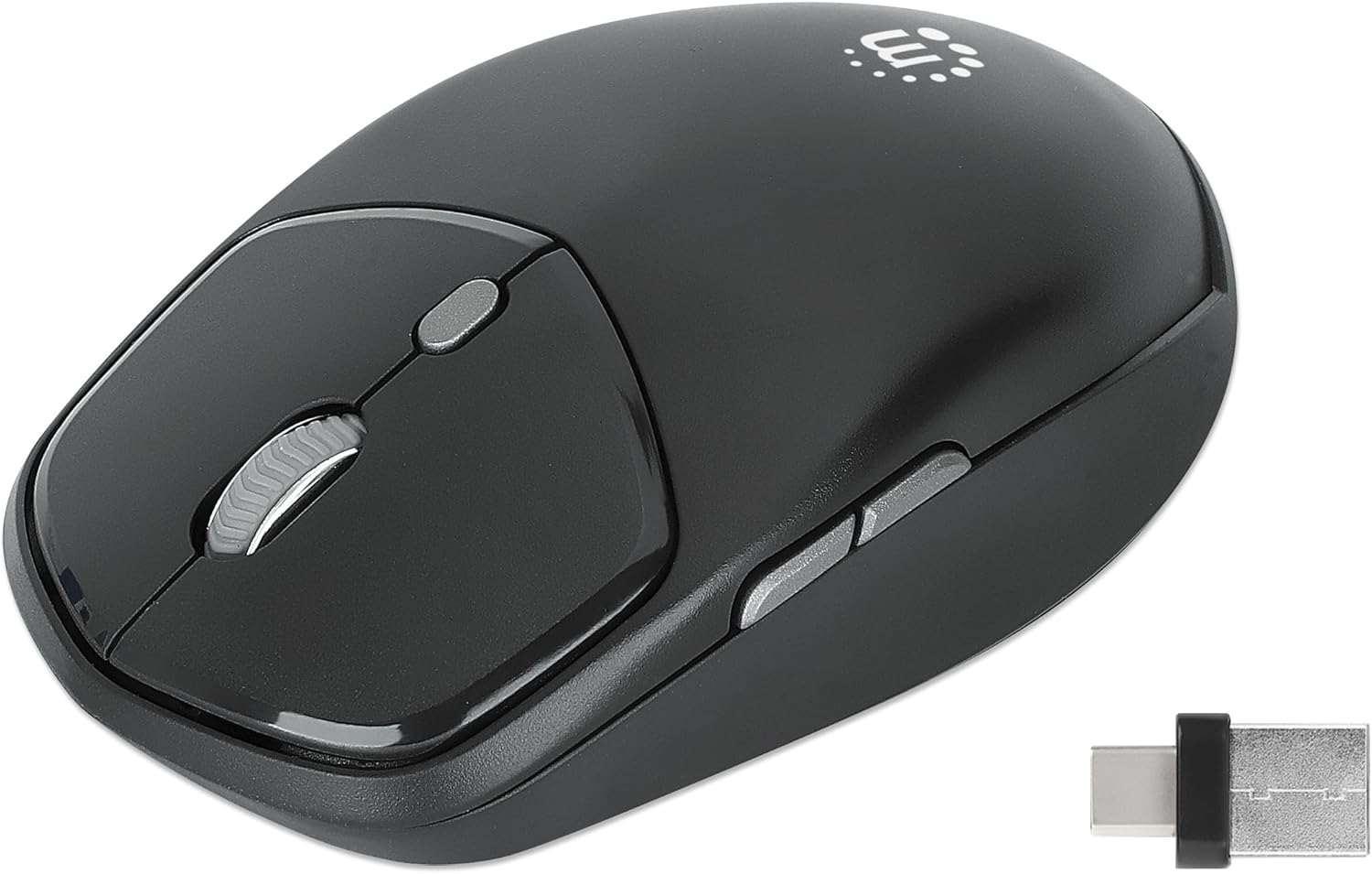 Amazon.com: MANHATTAN Wireless Compact Travel Mouse – 2.4 GHz RF, 800 ...