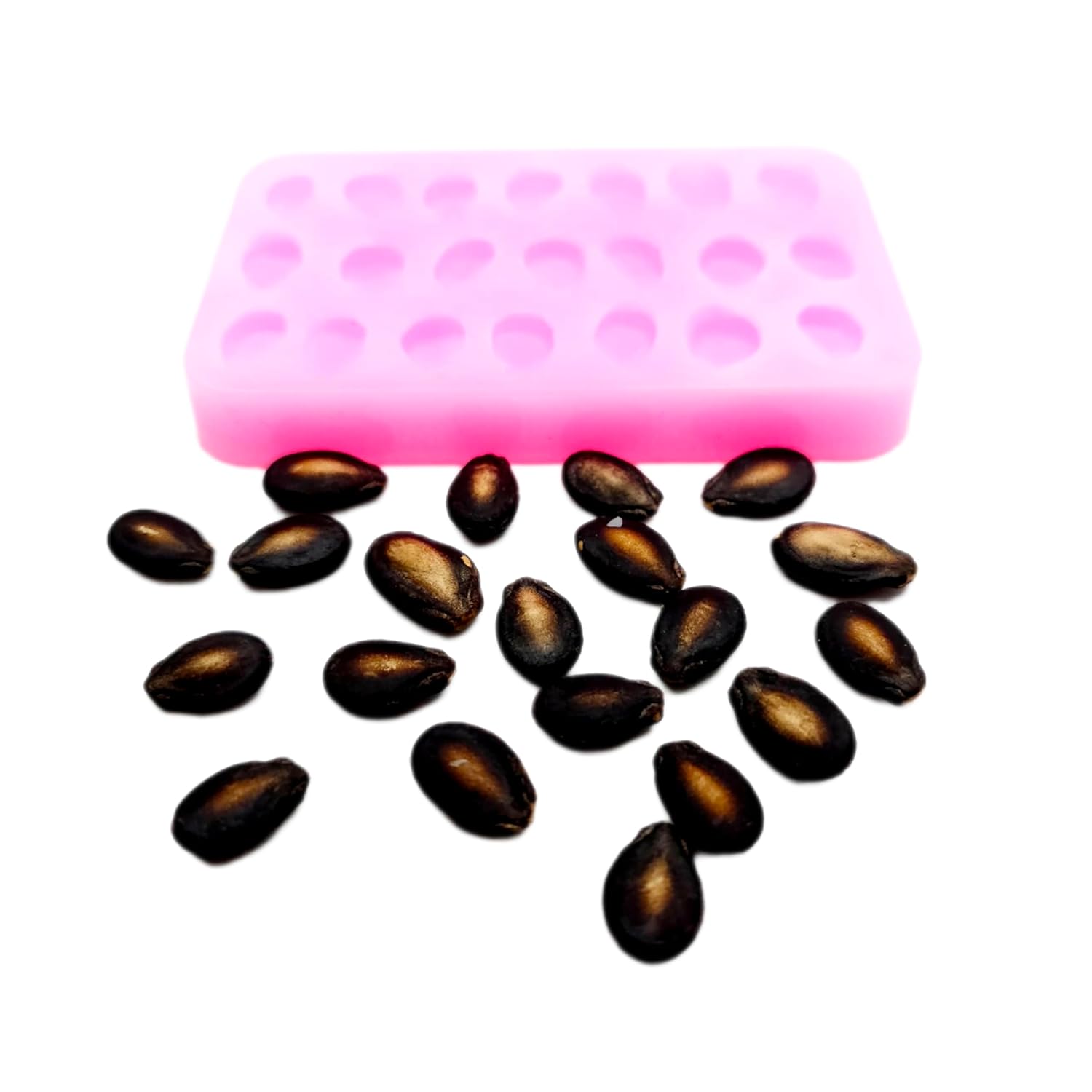 Amazon.com: Watermelon seeds silicone mold Mold, Fruits seeds silicone ...