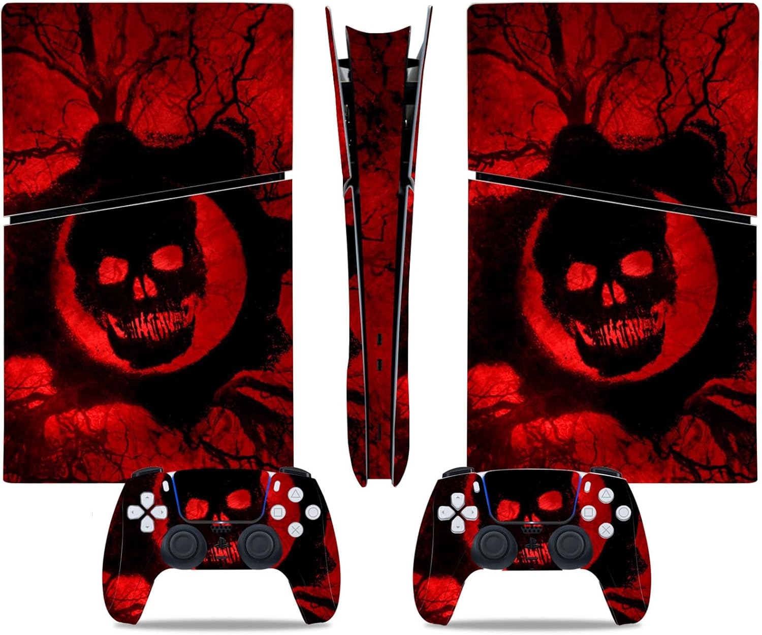 Amazon.com: PS5 Slim Digital Version Skin for Console and Controllers ...