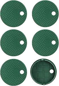 Amazon.com : KVMORZE 6 Pcs 6 Inch Round Valve Box Cover Lid Replacement ...