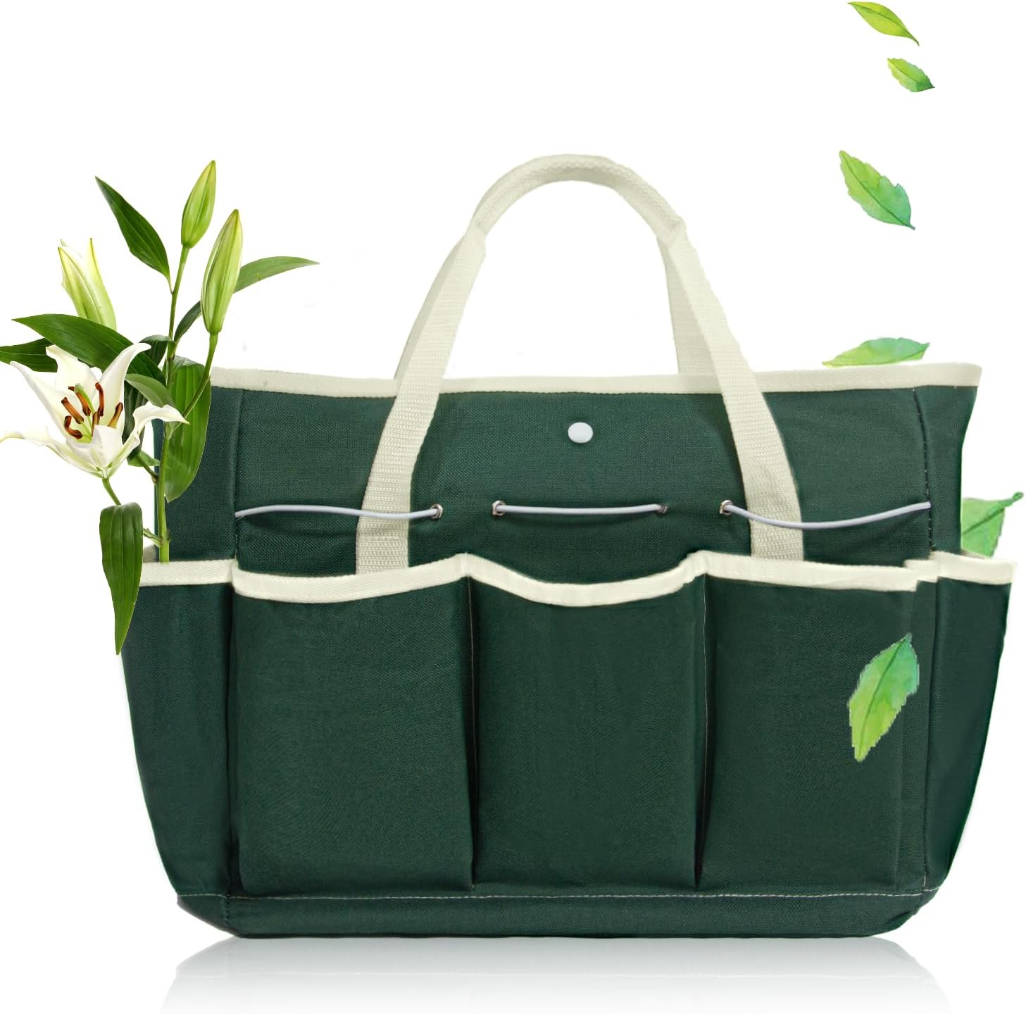 Amazon.com : ONADAK Garden Tool Bag, Garden Tote Storage Bag with 8 ...