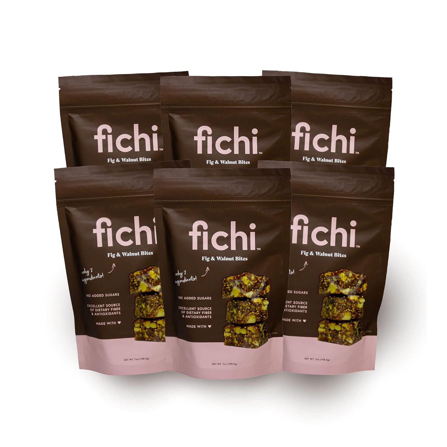 Amazon.com: Fichi Fig and Walnut Bites, a Wholesome and Delicious ...