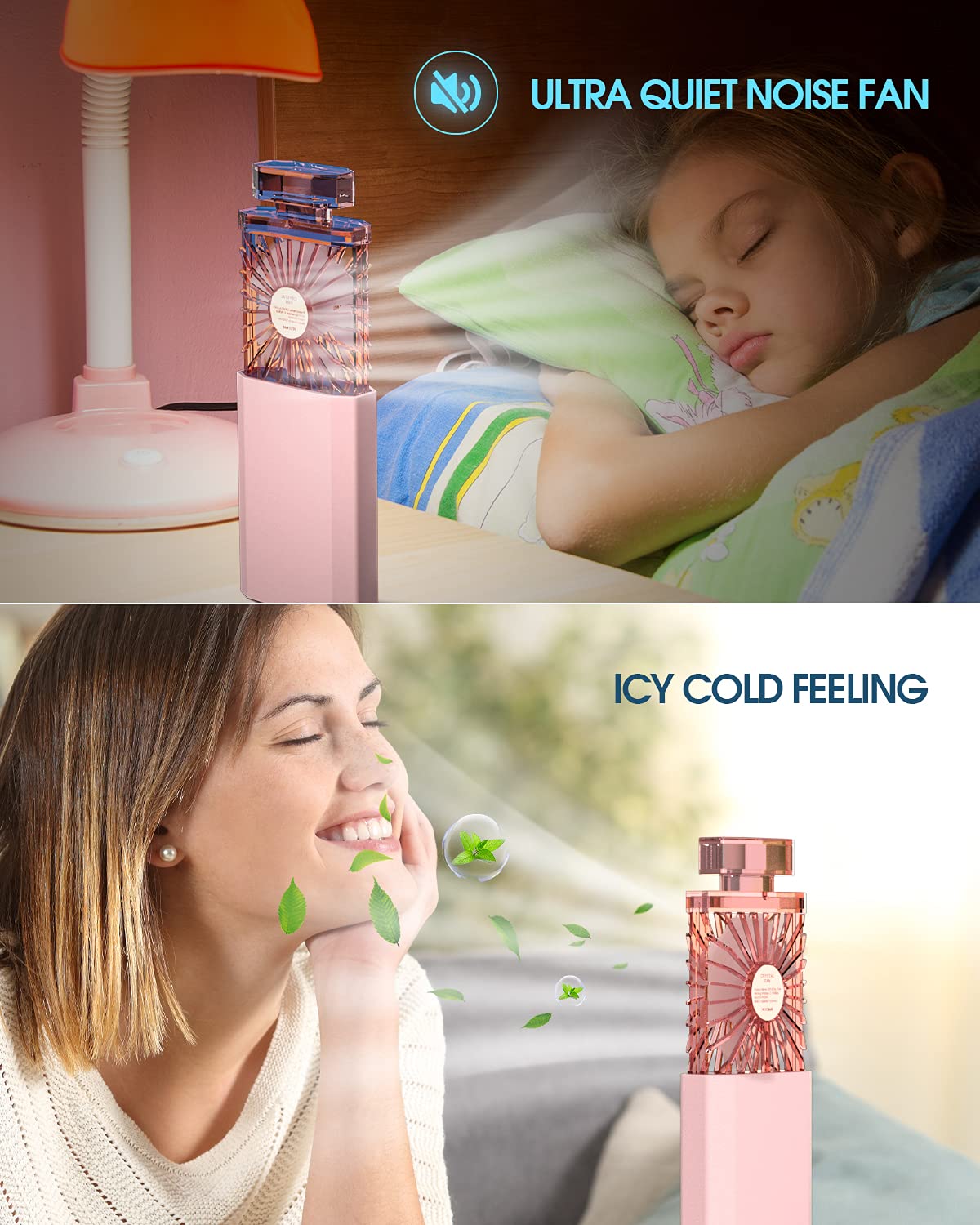 Lady Handheld Fan, Rechargeab...B07QYD9746 | Encarguelo.com