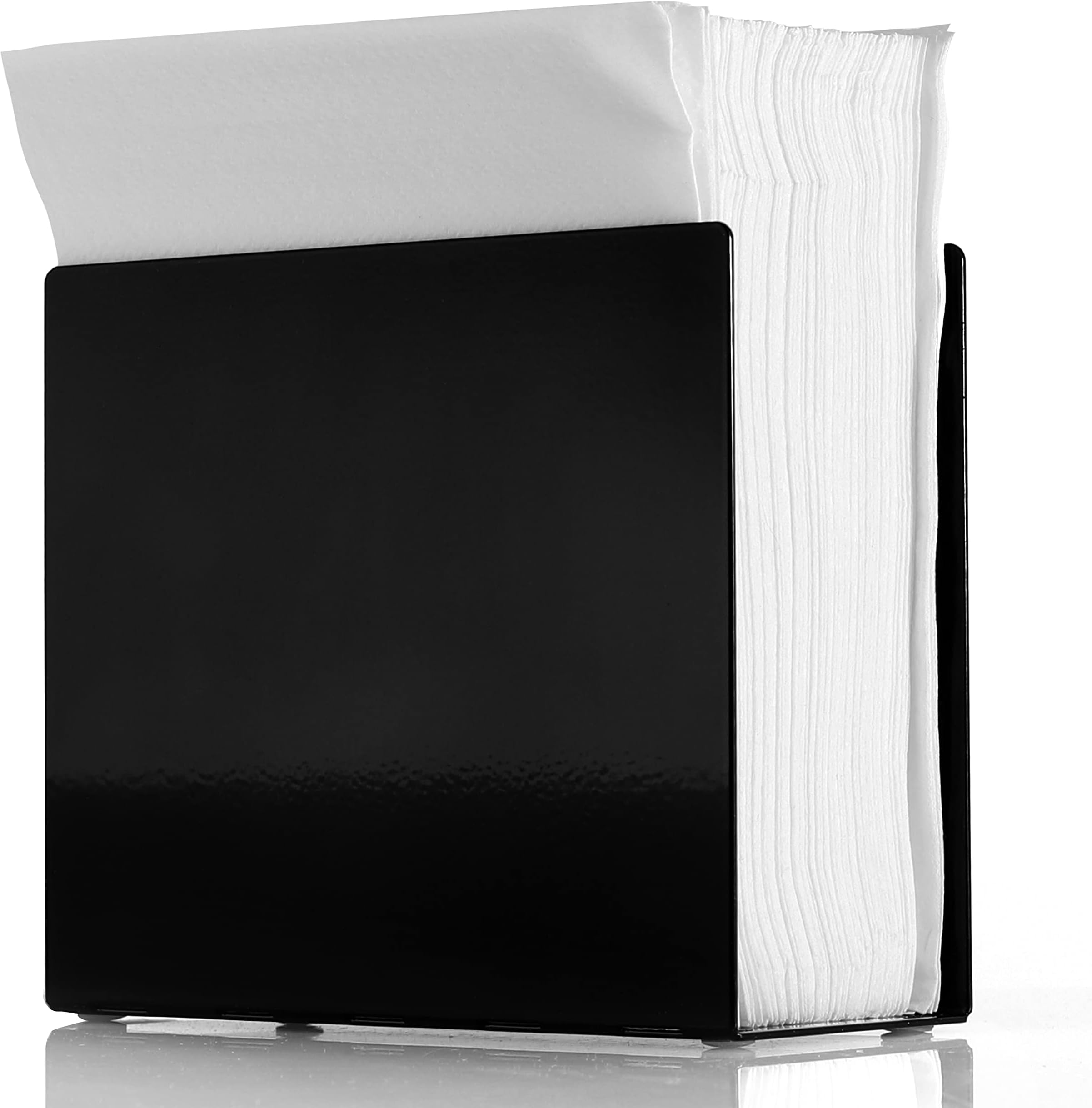 Amazon.com: Dino74 (Set of 2) Black Acrylic Napkin Holder - 5mm Free ...