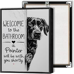 Amazon.com: Welcome To The Bathroom A Pointer Will Be With You Shortly ...