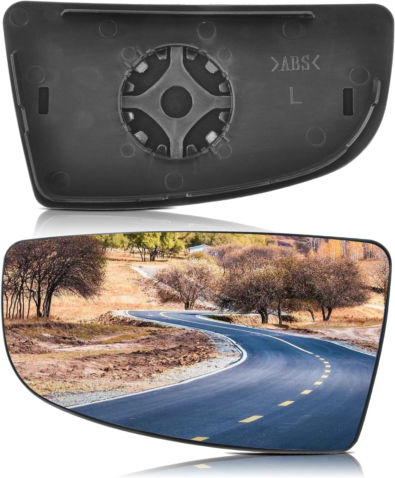 TOP-MAX Driver Left Side Lower Mirror Glass fit Ford Transit T150 250 ...