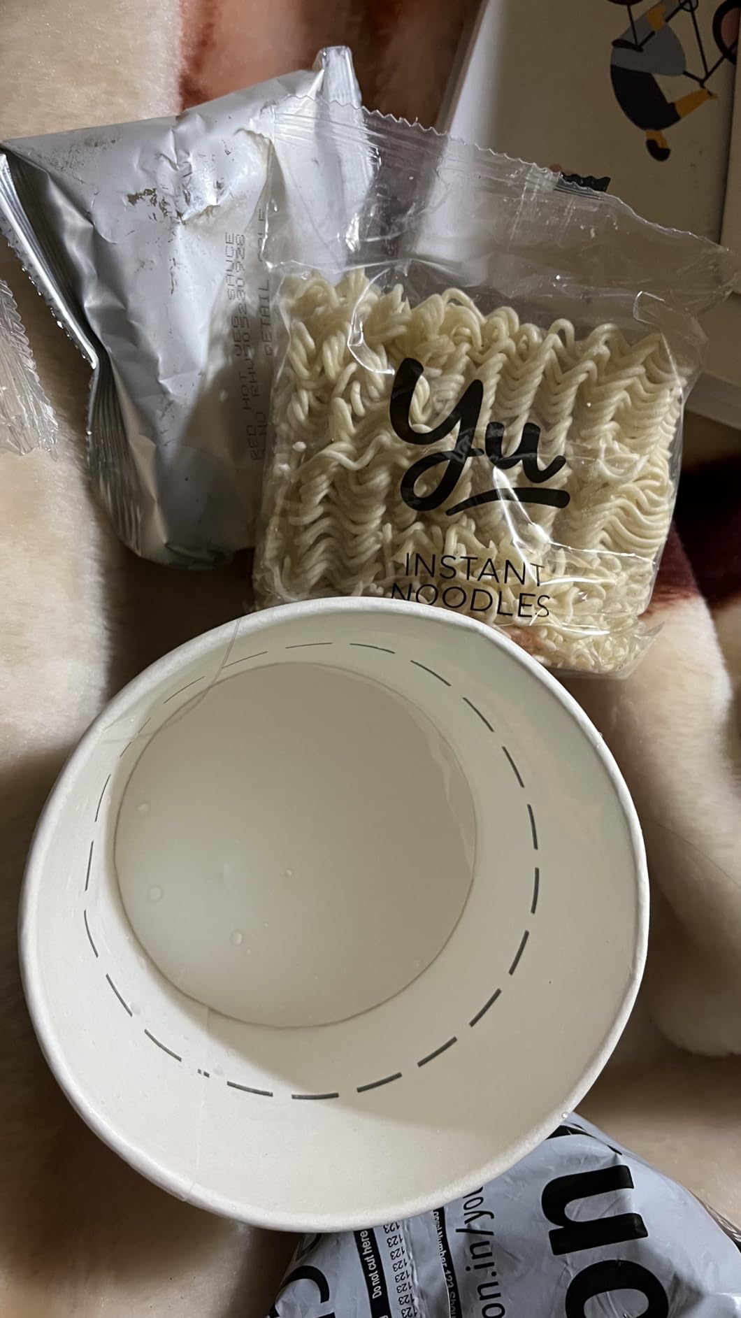 Yu Foodlabs - Red Hot Noodles Veg - 2X Spicy - Korean Chilli Flavour ...