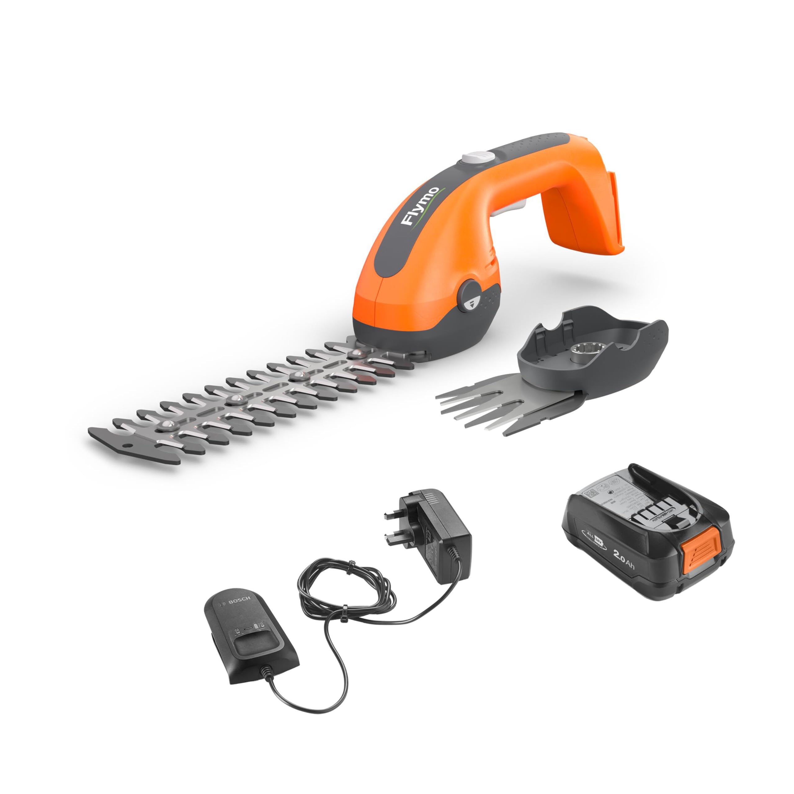 Flymo 18V SimpliShear Power For All Battery 2-in-1 Grass and Hedge ...