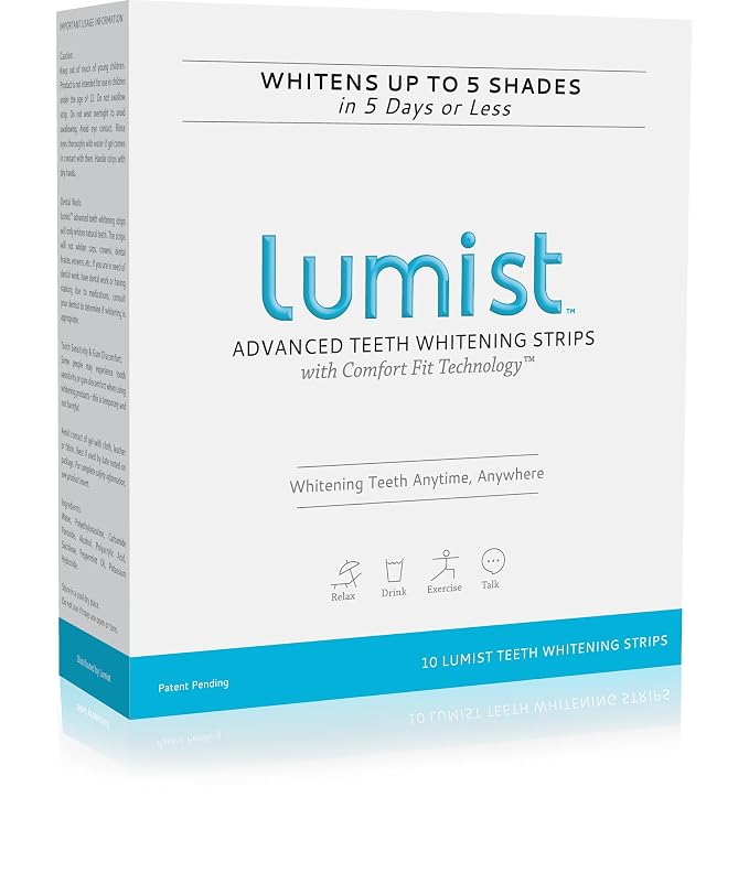 Amazon.com : Lumist Advanced Teeth Whitening Kit with Inside Mirror and ...