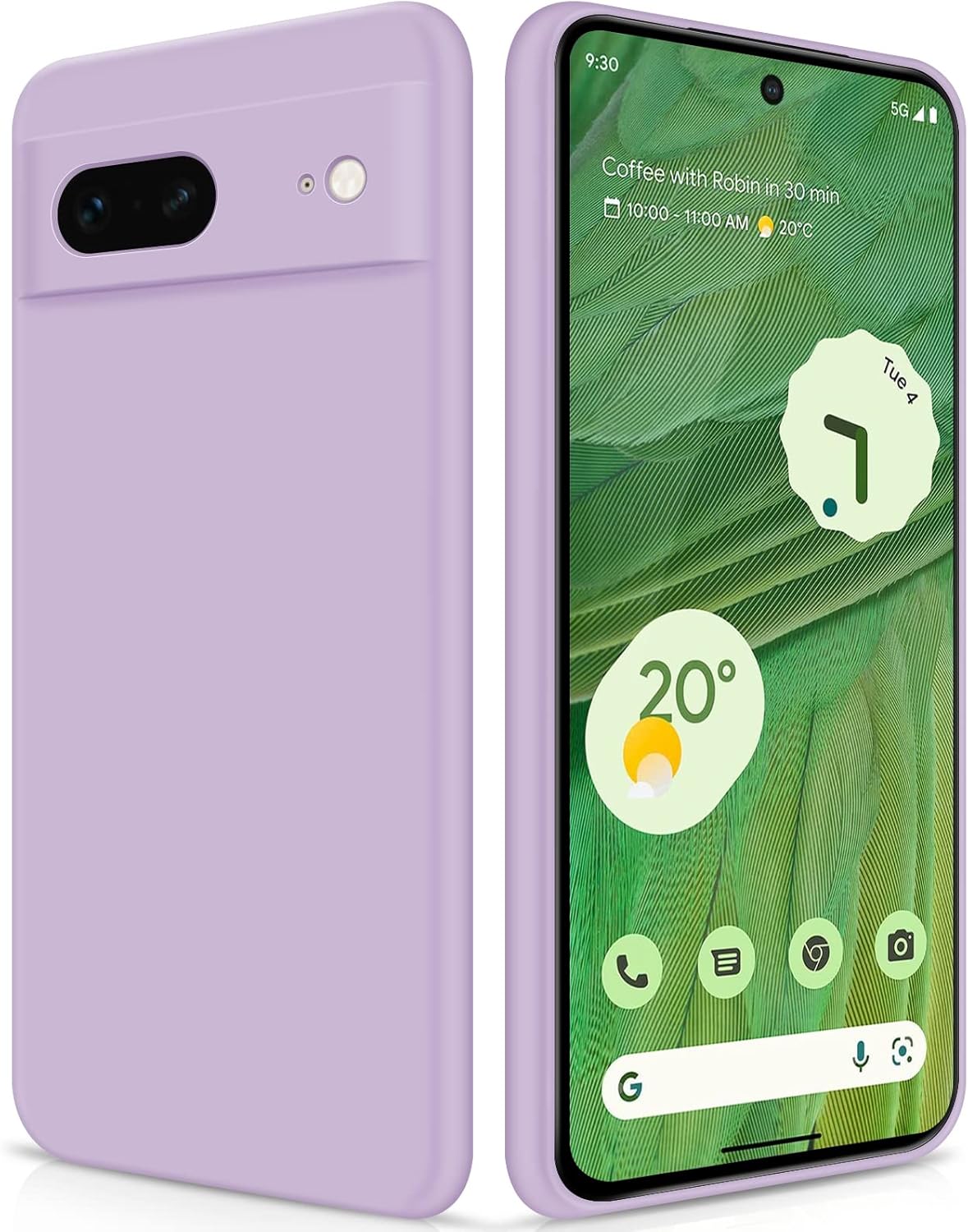 Amazon.com: GiiYoon Silicone Case Compatible with Google Pixel 7, Full ...