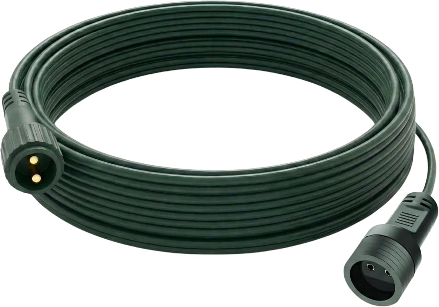5M Extension Cable, 16.4Ft 2 Pin LED Connector IP65 Waterproof ...
