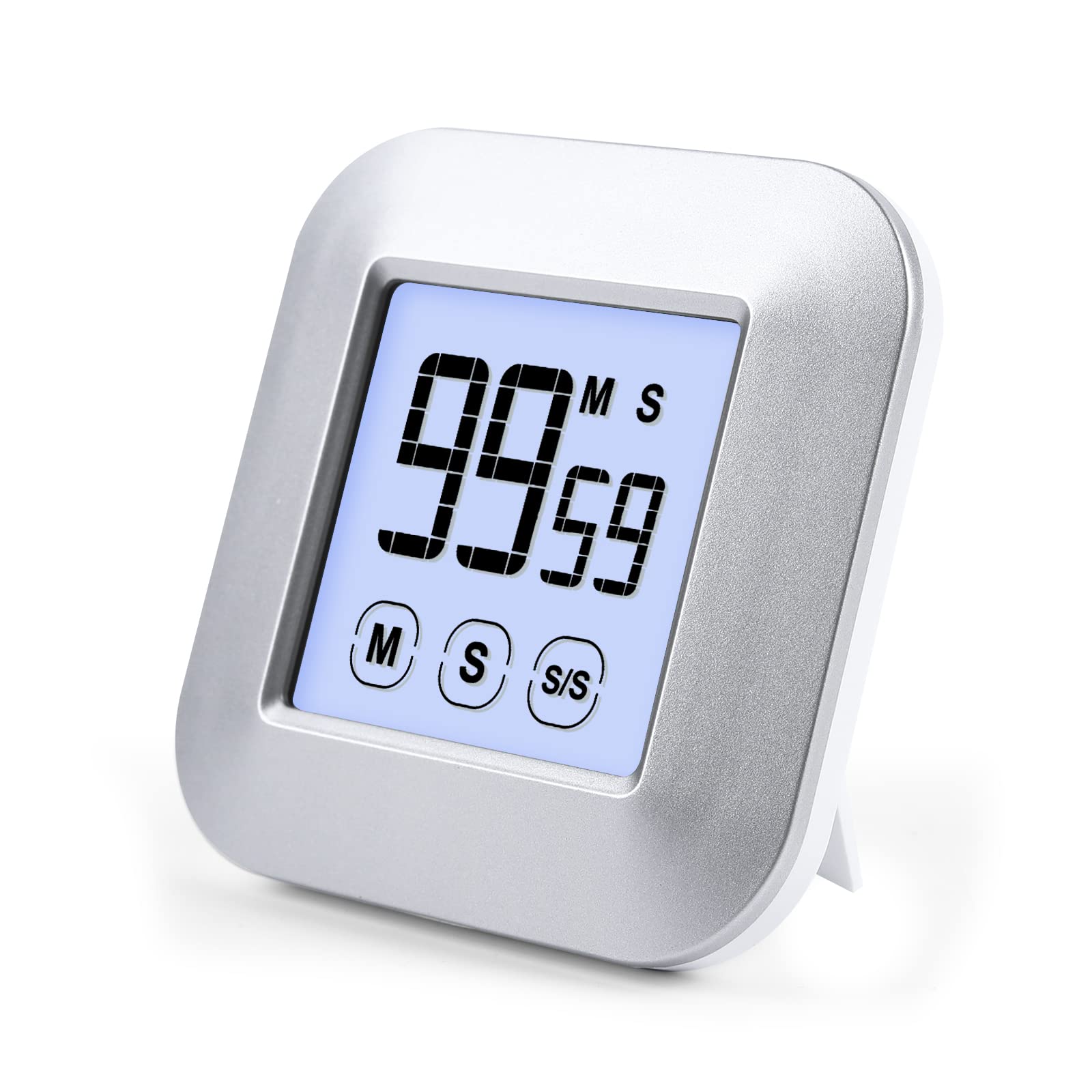 Timers Touch Screen Lcd Display Digital Timer Loud Digital Kitchen ...