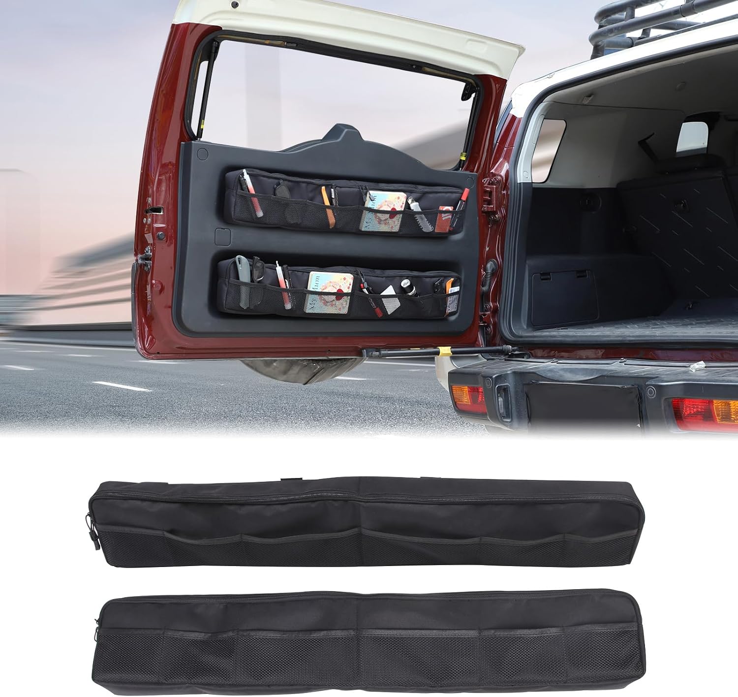 Amazon.com: Aunginsy 2Pcs Trunk Organizer Compatible with Toyota FJ ...