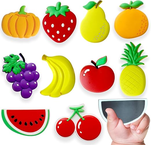 Amazon.com: Refrigerator Magnets for Toddlers, Cute Fruit Fridge ...