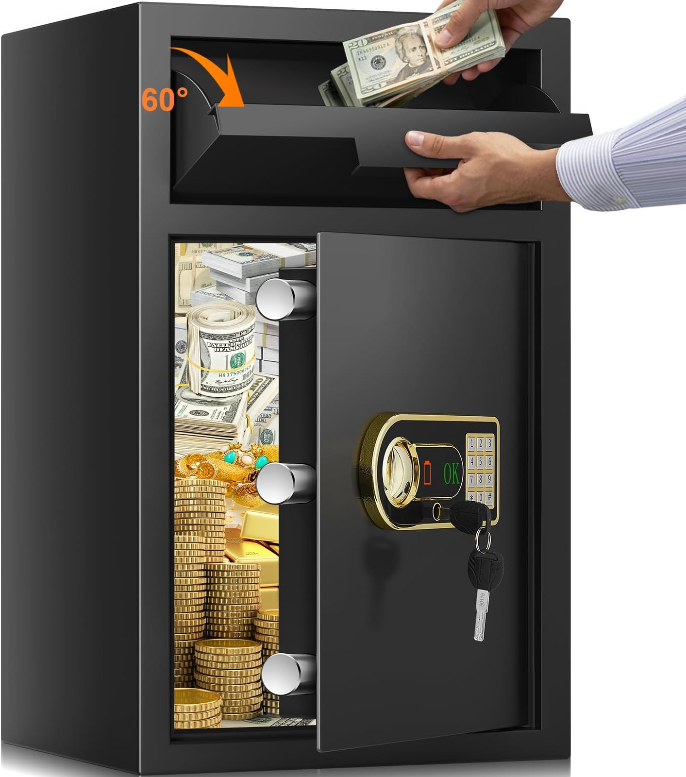Sentry Safe DH-074E Front Loading Depository Safe by SentrySafe - Amazon.com
