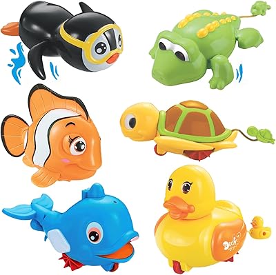 Amazon.com : The First Years Disney Finding Nemo Bath Toys - Dory, Nemo ...