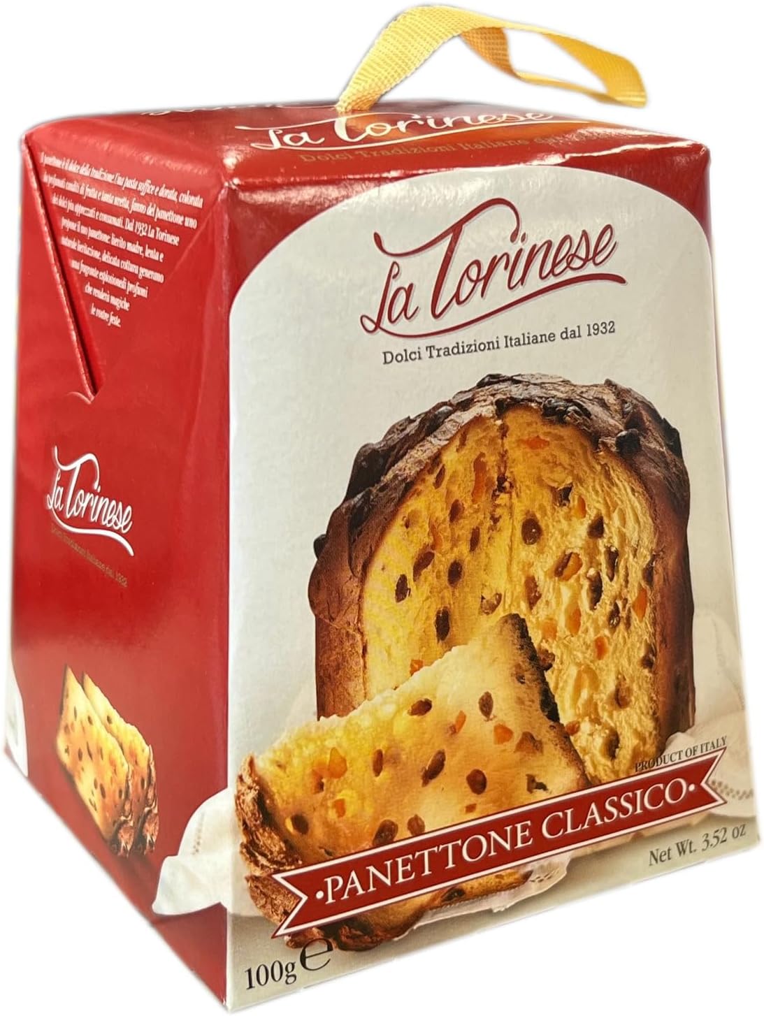 La Torinese Mini Classic Panettone, 100 g, Boxed (Pack of 1) : Amazon ...