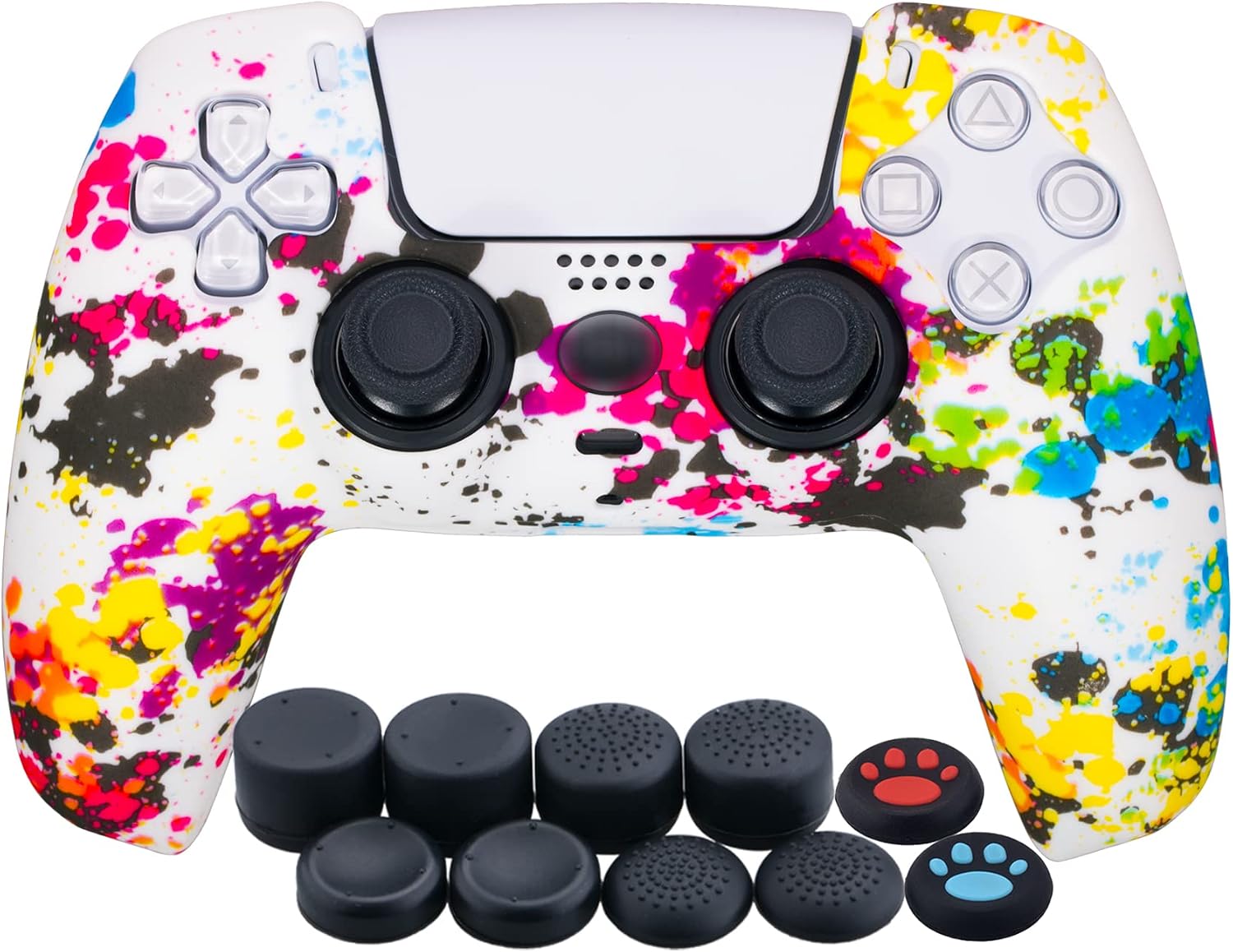 Amazon.com: YoRHa Water Transfer Printing Silicone Thickened Cover Skin ...