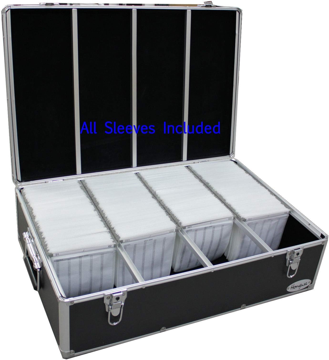 Amazon.com: New Aluminum Like CD DVD Storage Case Holds 1000 Discs ...