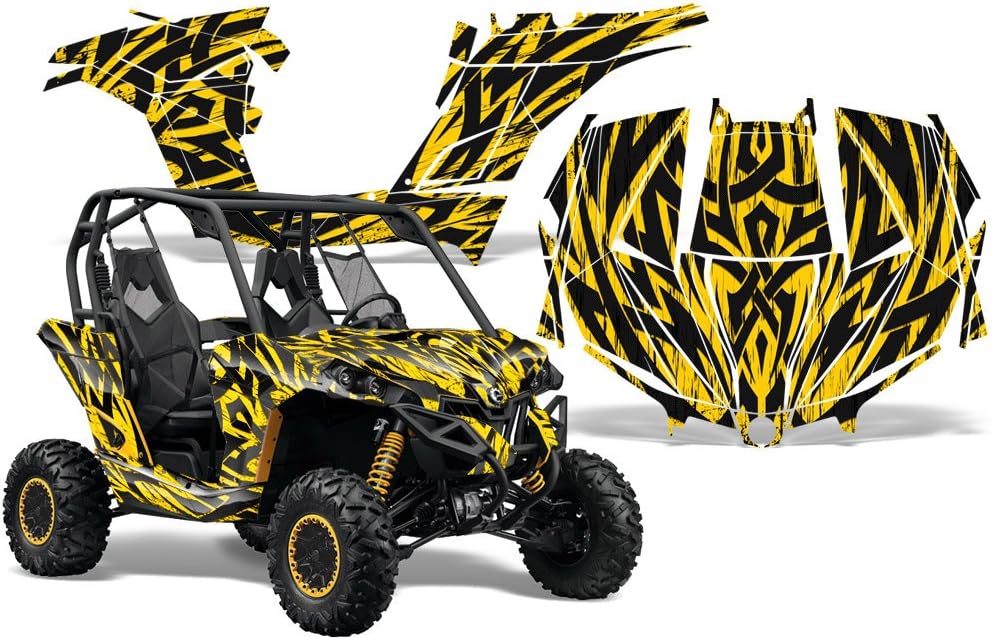 Amazon.com: CreatorX Graphics Kit Decals Stickers for Can-Am Brp ...