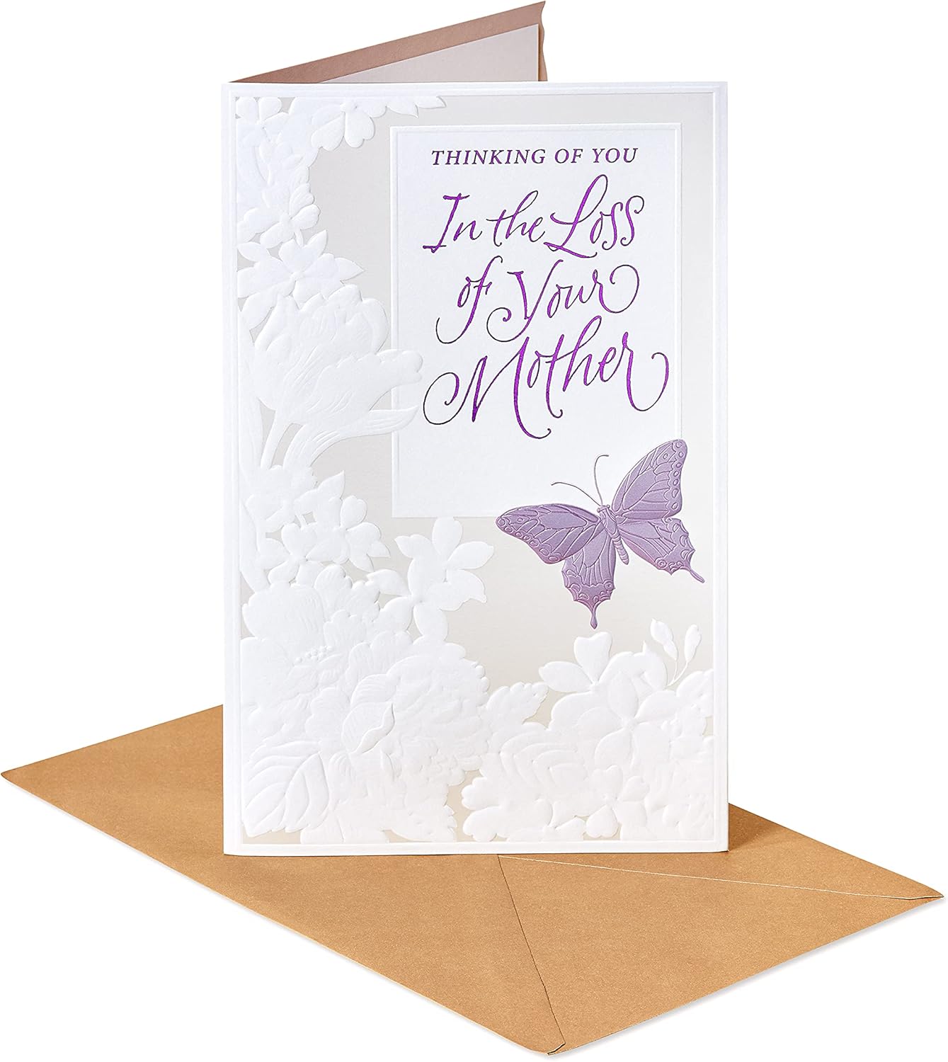 Amazon.com : American Greetings Sympathy Card for Loss of Mother ...
