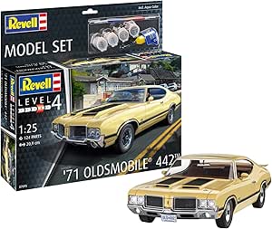 Revell Model Set 71 Oldsmobile 442, Oyuncak : Amazon.com.tr: Oyuncak
