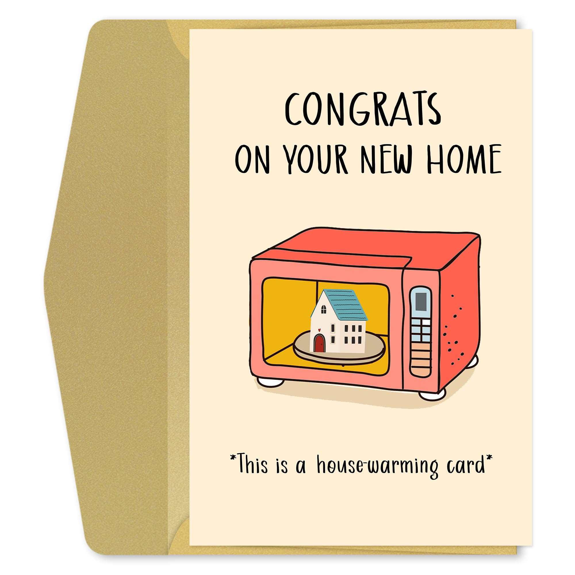 Amazon.com : Lixpexgivt New Home Card, Housewarming Card,New House ...