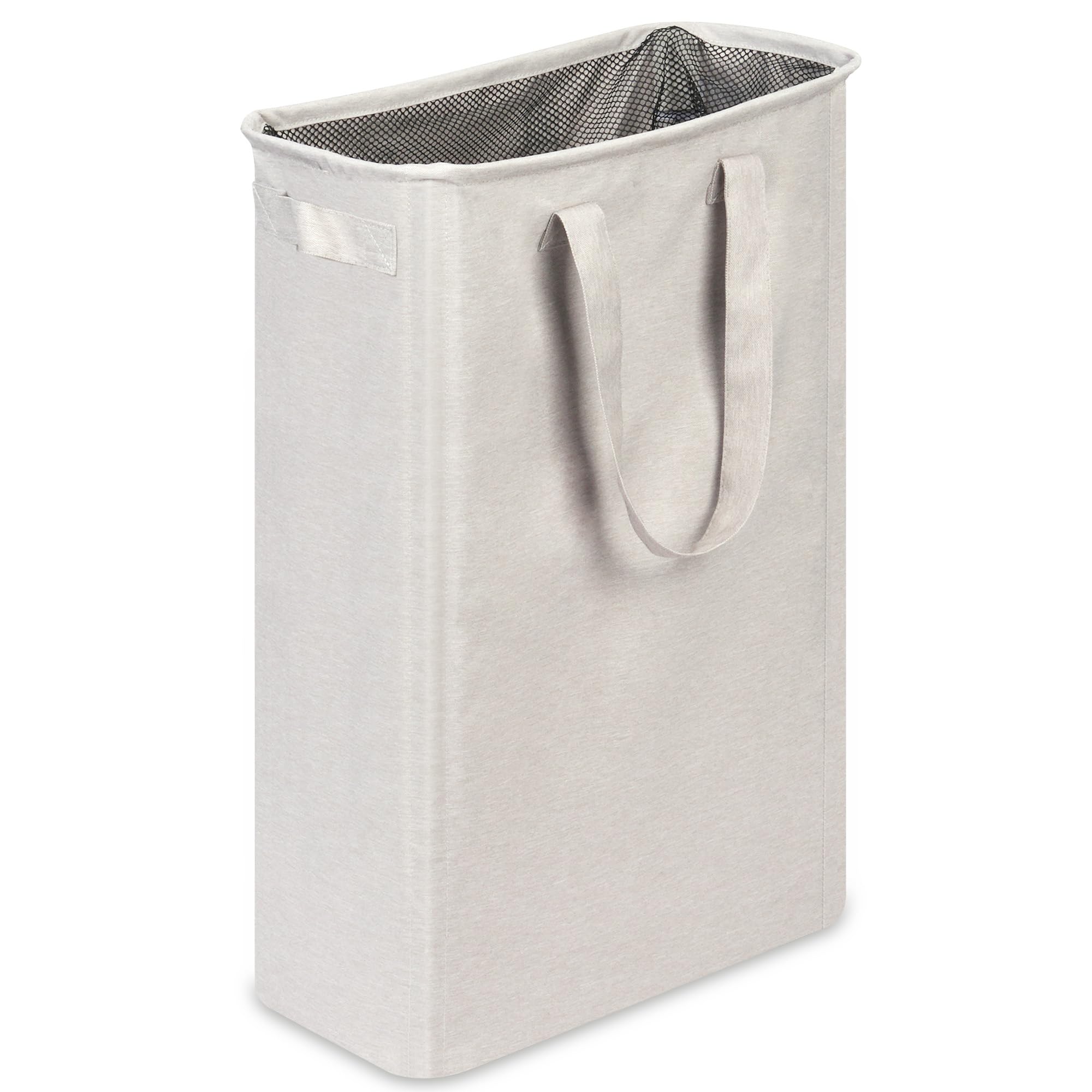 efluky Laundry Hamper, Narrow Laundry Hamper with Handles, Foldable ...