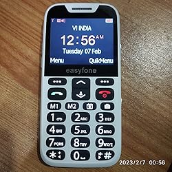 easyfone Elite 4G+ Premium Senior Citizen Phone with 20+ Senior ...