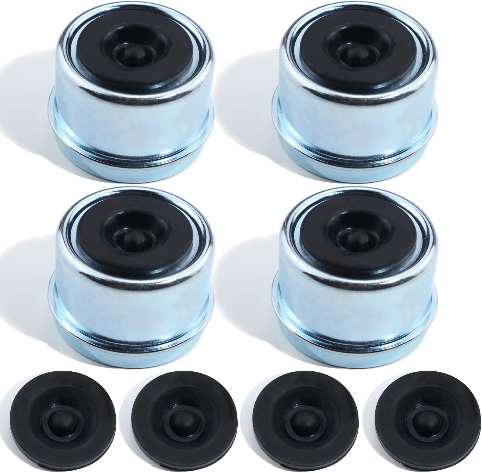 Amazon.com: GREPSPUD 8pcs 1.98'' Trailer Hub Dust Caps, Trailer Spindle ...