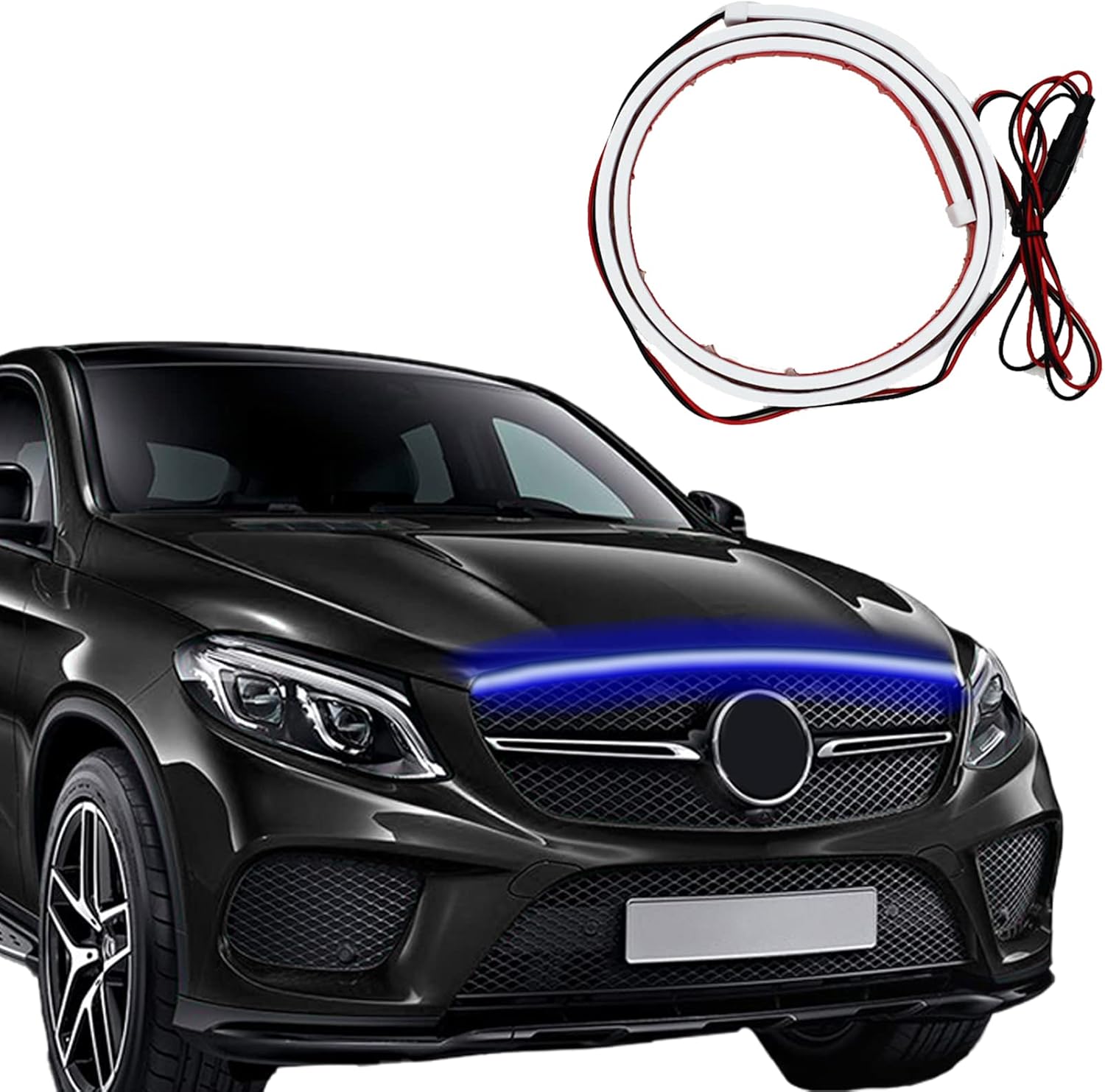 Amazon.com: HAOBO Car Hood Light Strip, 12V Led Light Strip, Exterior ...