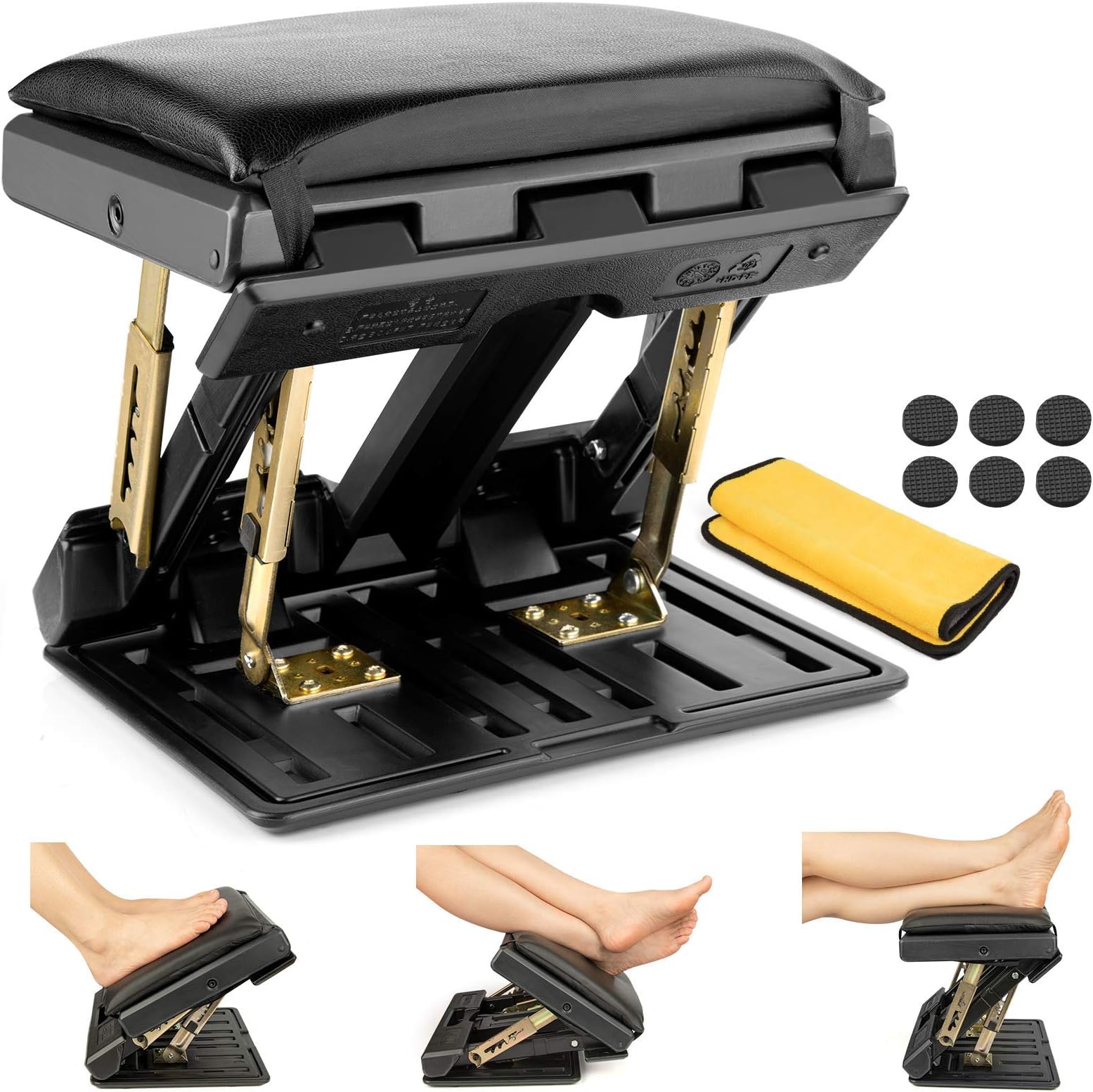 Amazon.com : Homesprit Adjustable Footrest with Removable Soft Foot ...