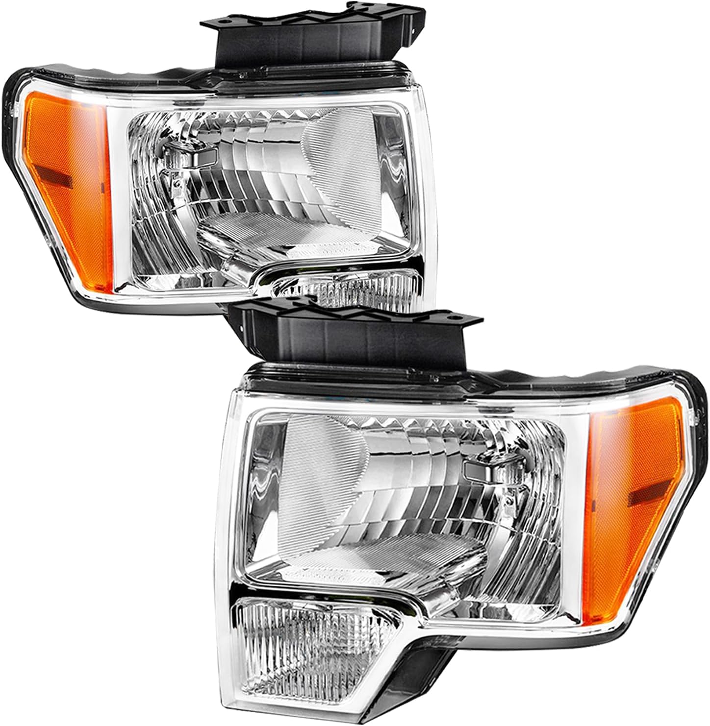 Amazon.com: TUSDAR Headlight Assembly Set Compatible with 2009-2014 ...