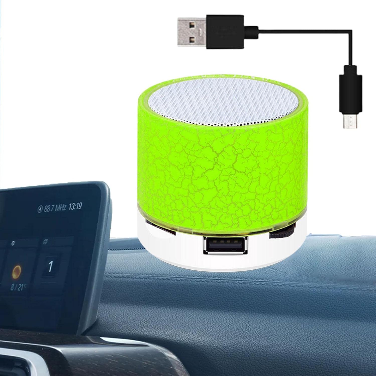 ereqeip Wireless Speaker - Audio Streamer With Colorful Small Crack ...