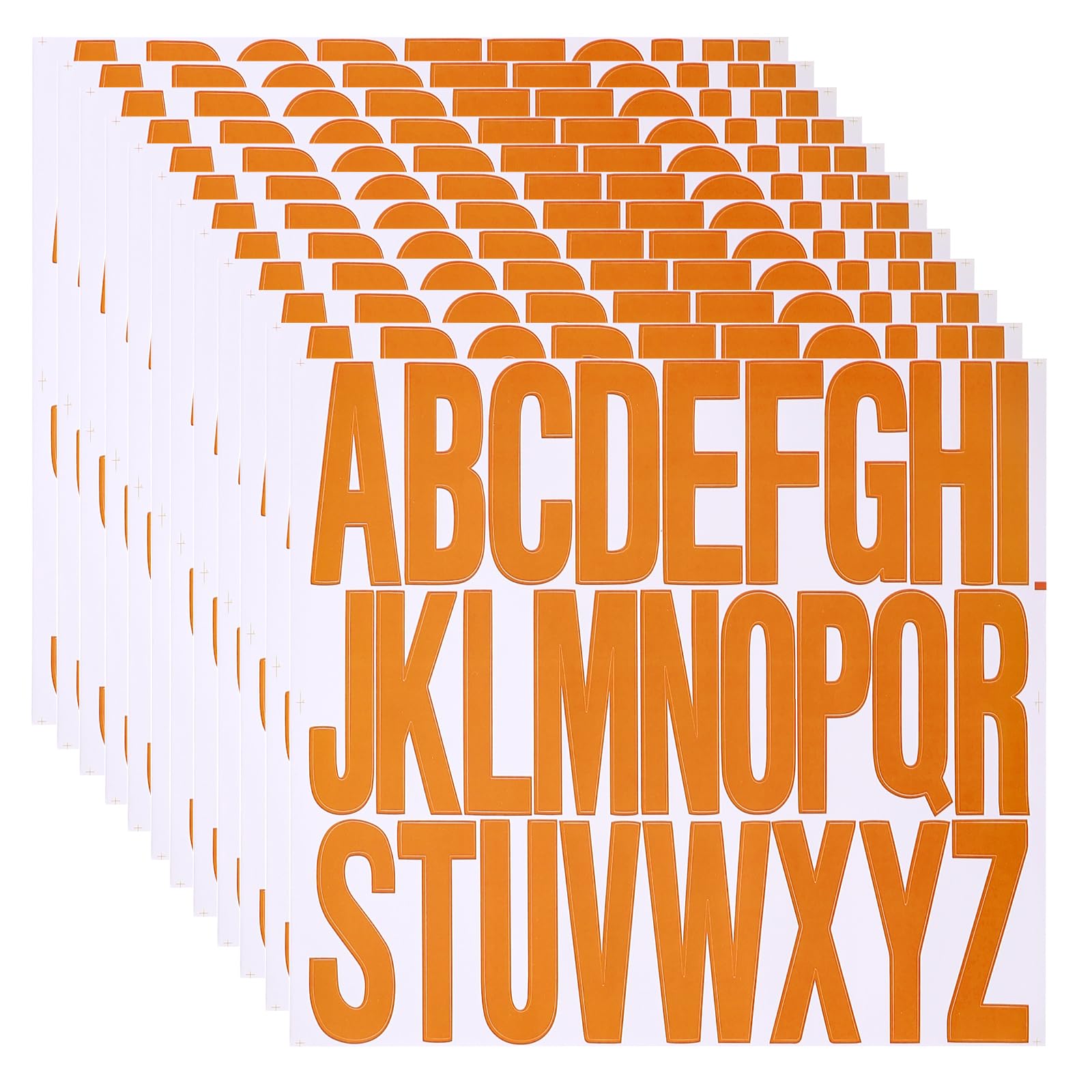 Amazon.com: 3 inch 12 Sheets Alphabet Stickers, Purple Self Adhesive ...