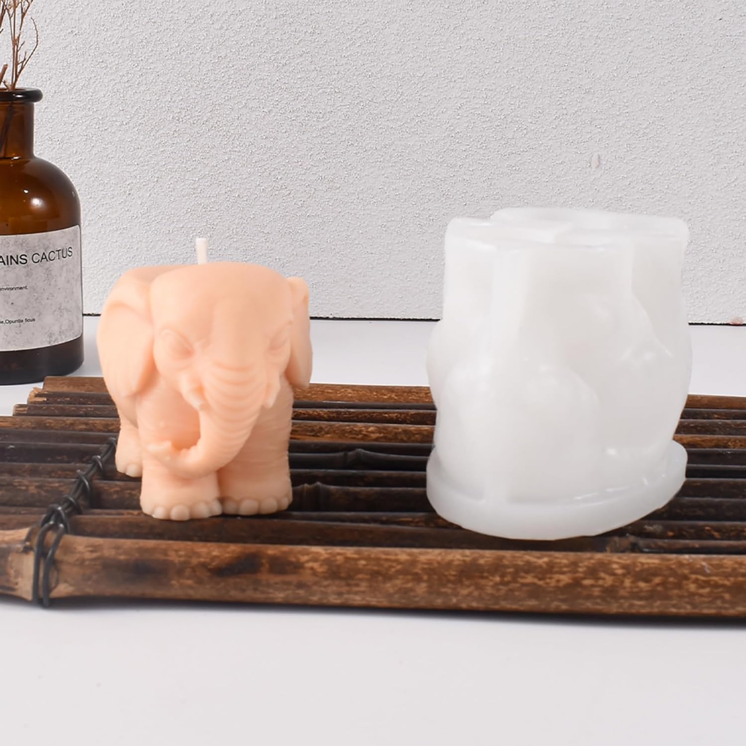Amazon.com: Elephant Resin Mold Elephant Candle Mold Animal Resin Mold ...