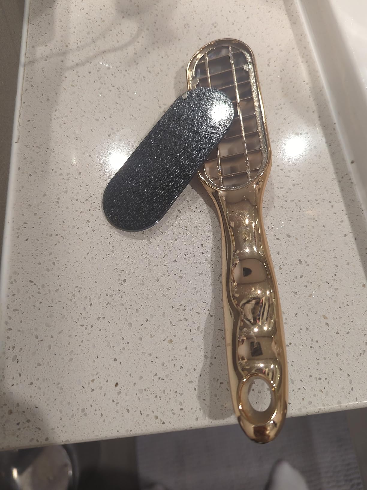 Glass Foot File for Dead Skin, Callus Remover With Etching Technology ...