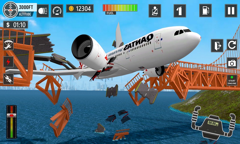 Plane Crash Landing Simulator - Plane Flight - Crash Simulator , Flight ...