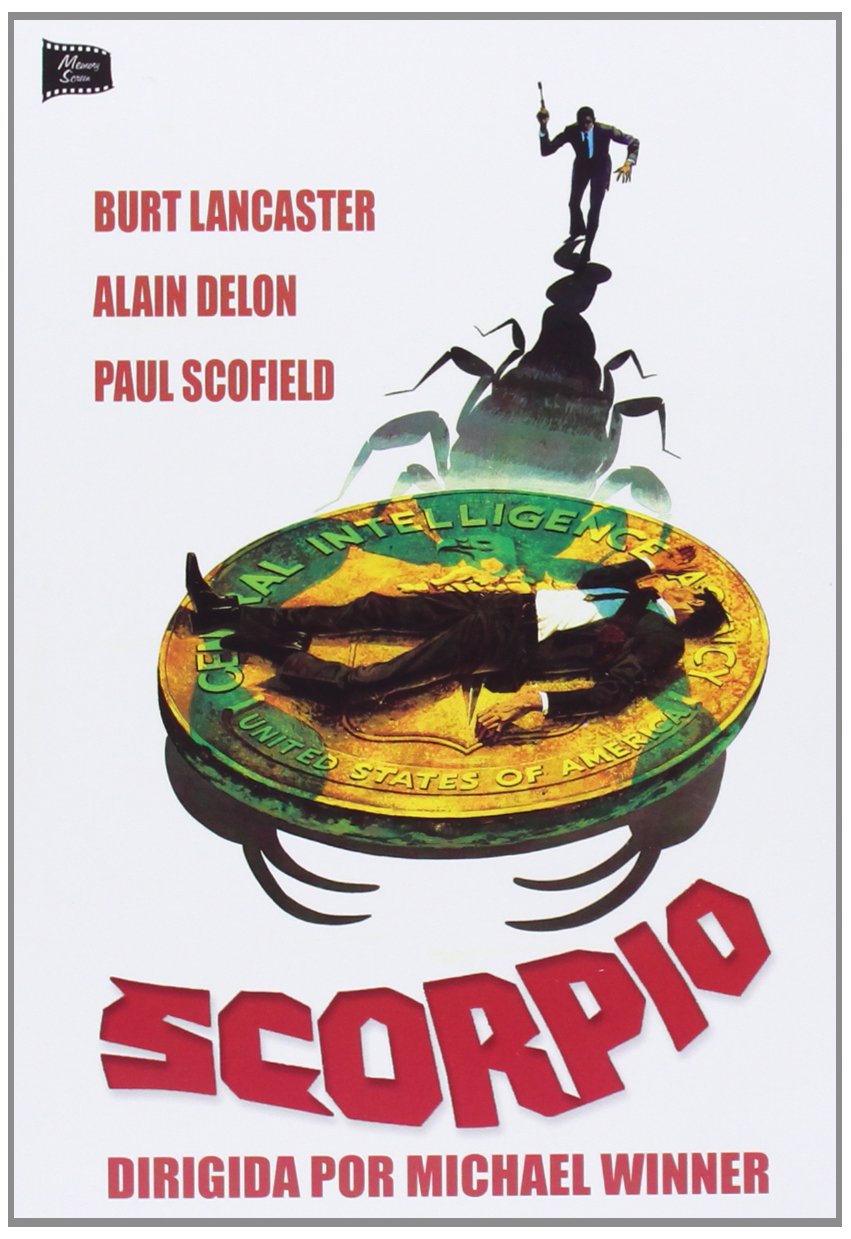 Amazon.com: SCORPIO - Burt Lancaster - Audio: Francais, Spanish - All ...