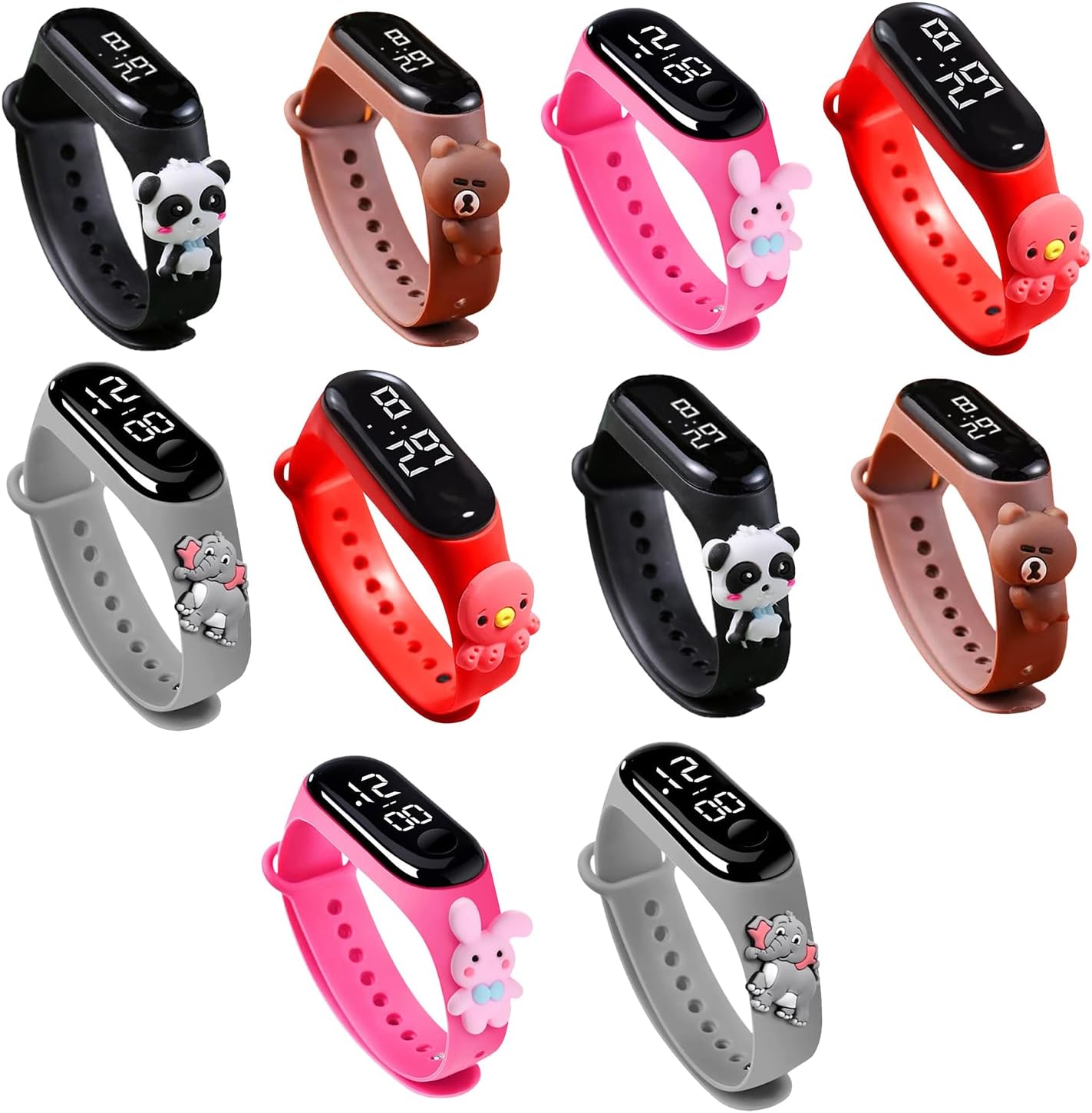 Party Propz Led Watch for Kids Return Gift - Pack of 10 Pcs Digital ...