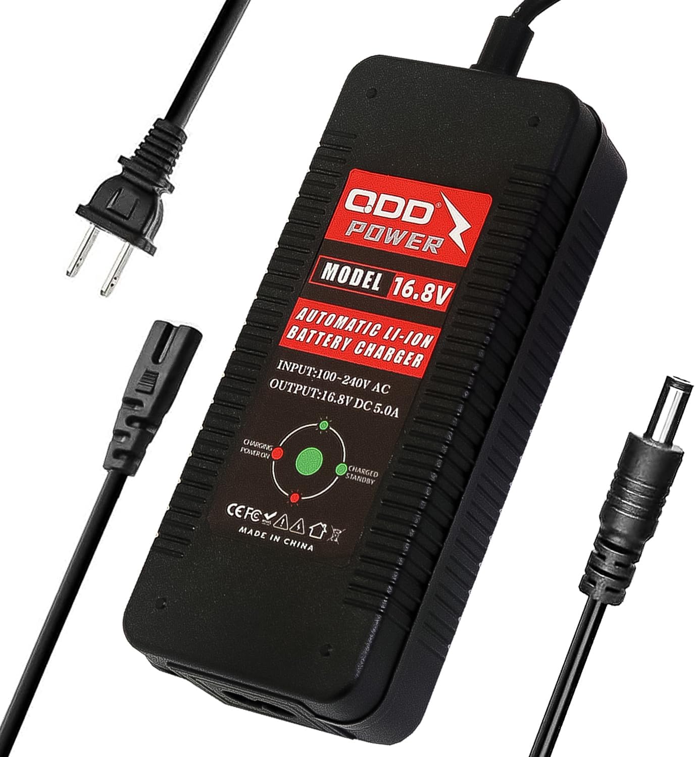 QDD 14.8V 16.8V 5A 4S Lithium Attery Pack Charger Ac DC Power Charger ...