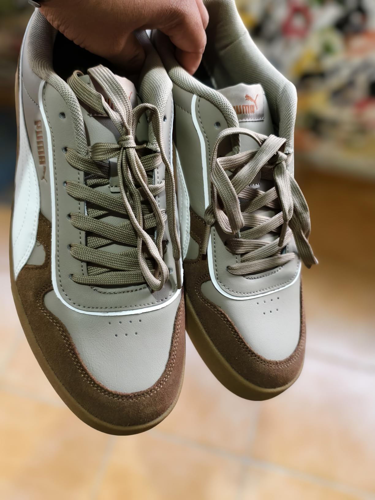 Buy Puma, Men, Puma Zarsun, Oak Branch-Haute Coffee-Gum, Sneaker, 6UK ...