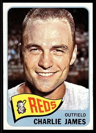 Amazon.com: Baseball MLB 1965 Topps #141 Charlie James Reds ...