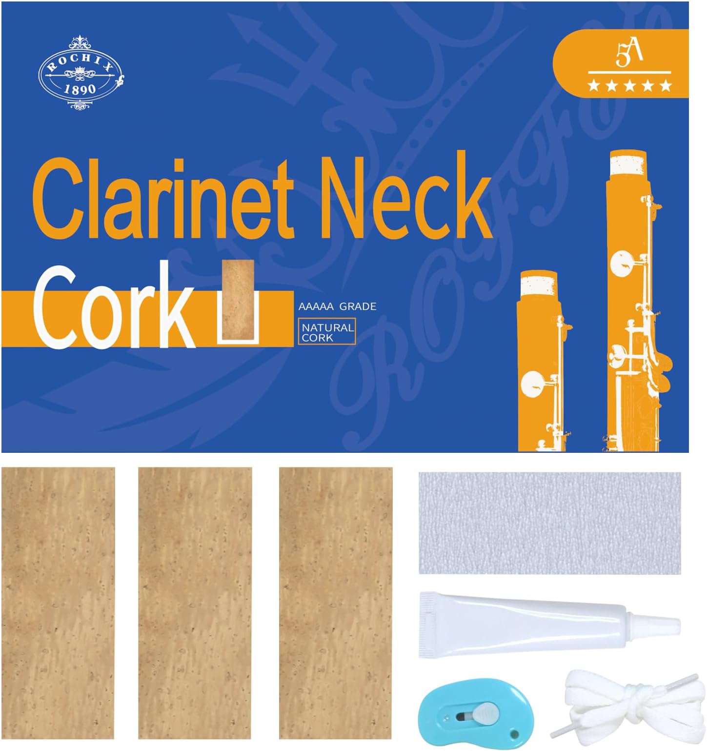 Amazon.com: Instrument Clinic Clarinet Pad/Tenon Cork Kit, Set for ...